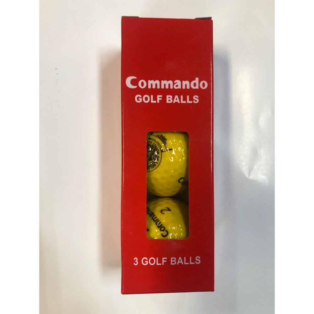 Commando Pitch & Putt Balls x 3 – Gleeson Sport Scene